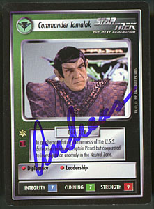 Andreas Katsulas Card Frame